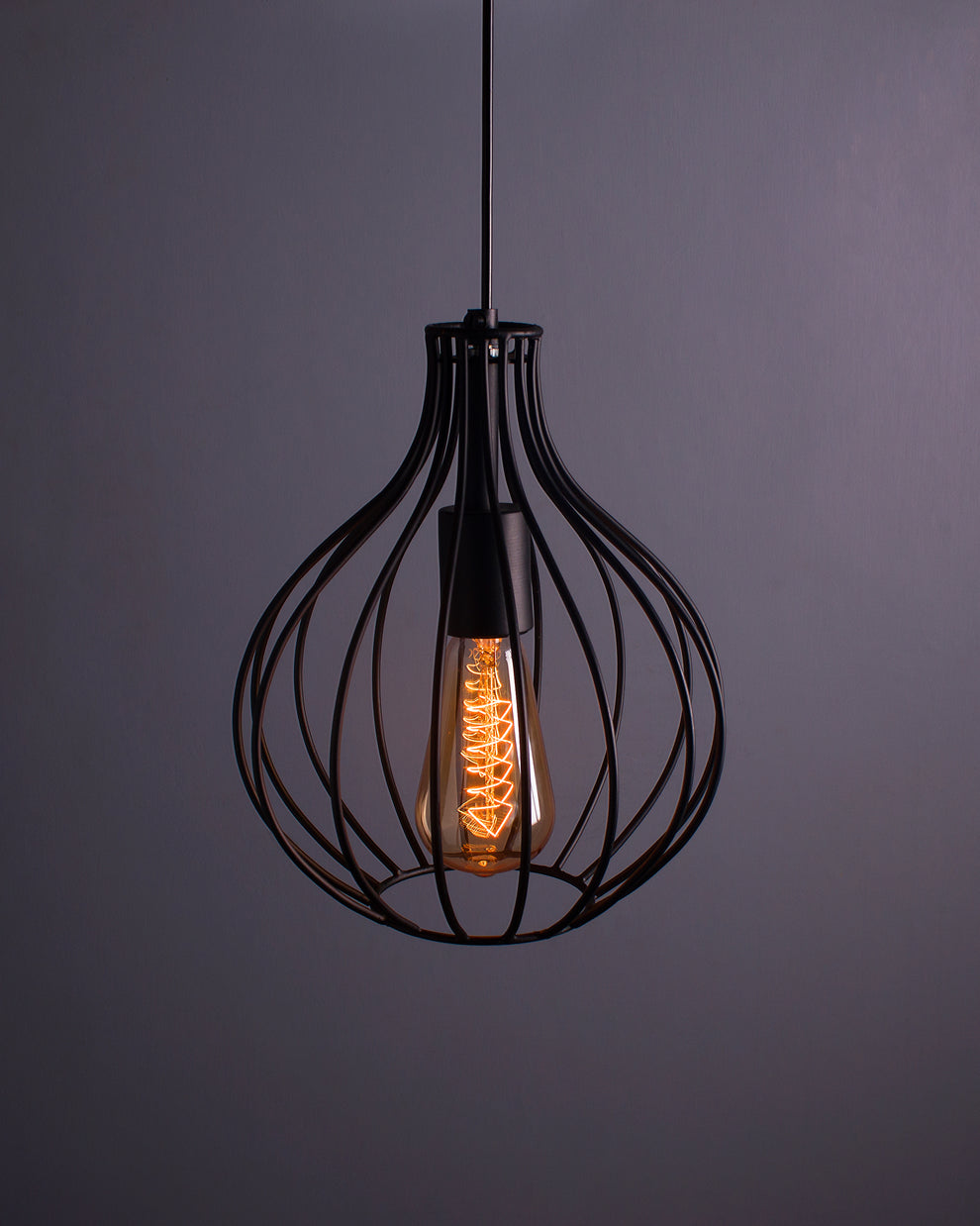 Vintage Edison Filament hanging Crown , E27 hanging light – Homesake.in
